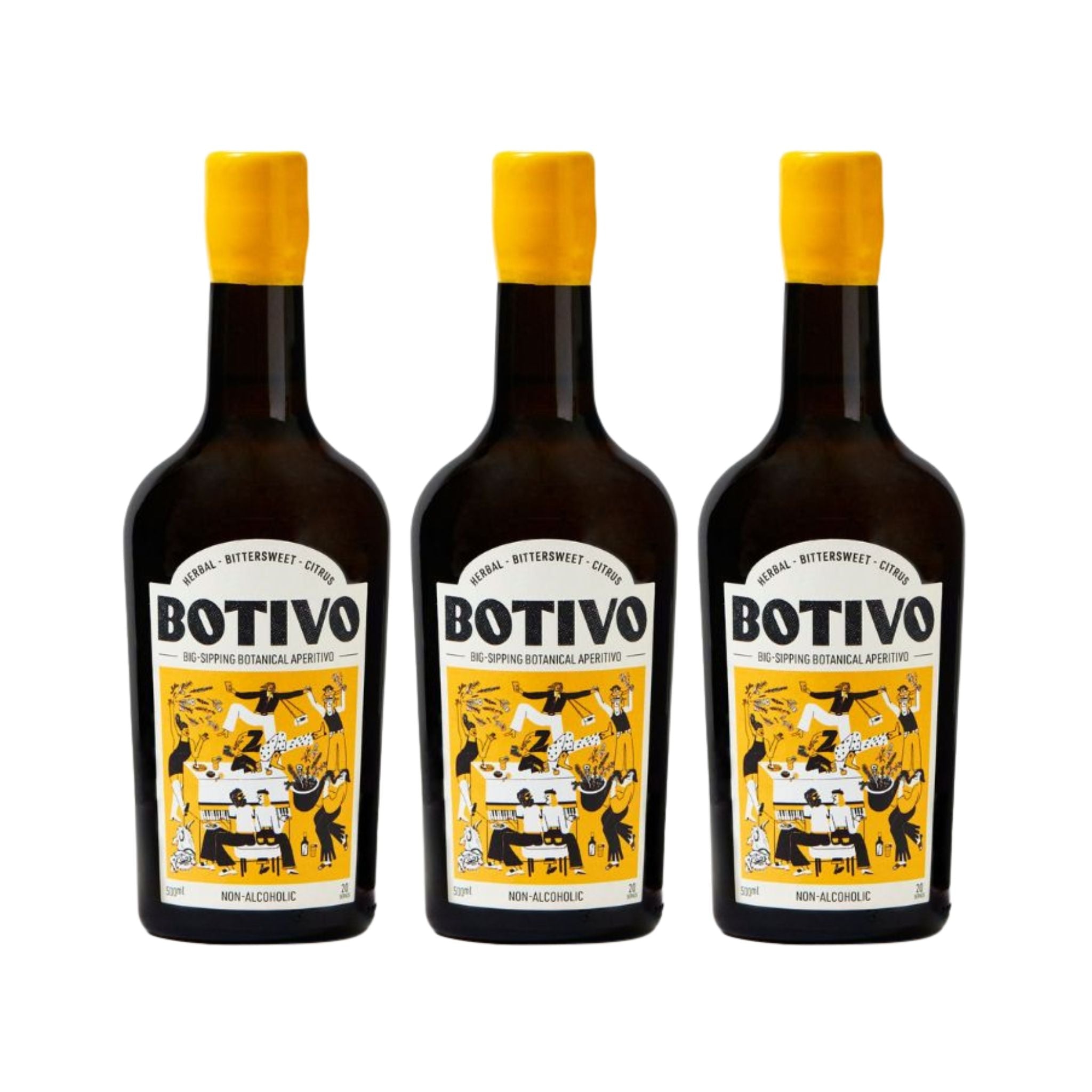 Botivo Botanical Aperitivo 50cl x 3 – Digital Distiller