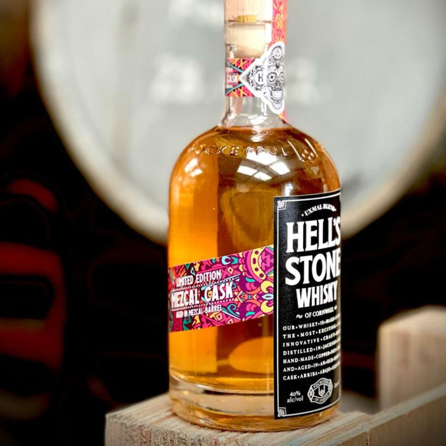 Hell's Stone Mezcal Cask Cornish Blended Whisky, 70cl – Digital Distiller