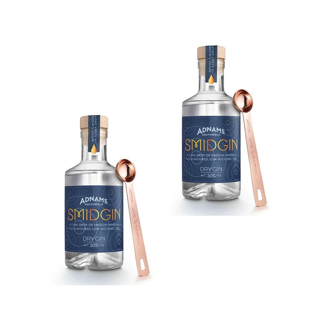 Adnams Smidgin Gin, 2 x 20cl | For low-alcohol drinks – Digital Distiller